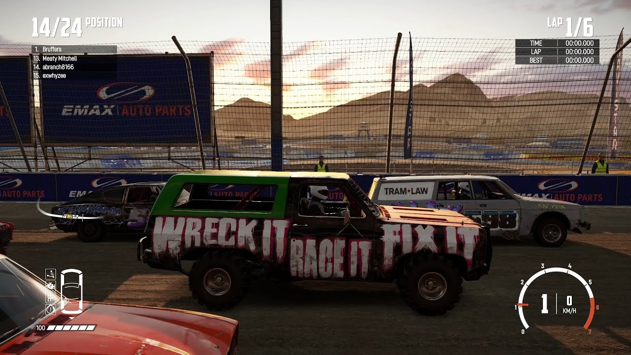 Wreckfest | BANGER RACE-MUDDIGGER | Custom Event 5 - YouTube