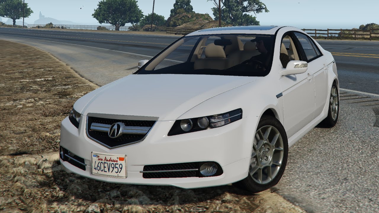 GTA V [PC] - 2008 Acura TL Type-S Mod - YouTube