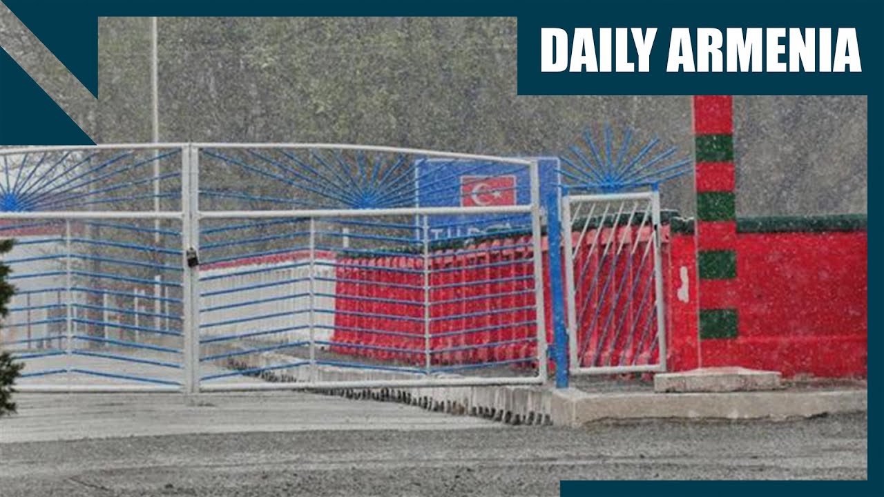 Armenia begins process to construct customs post on Turkey border - YouTube