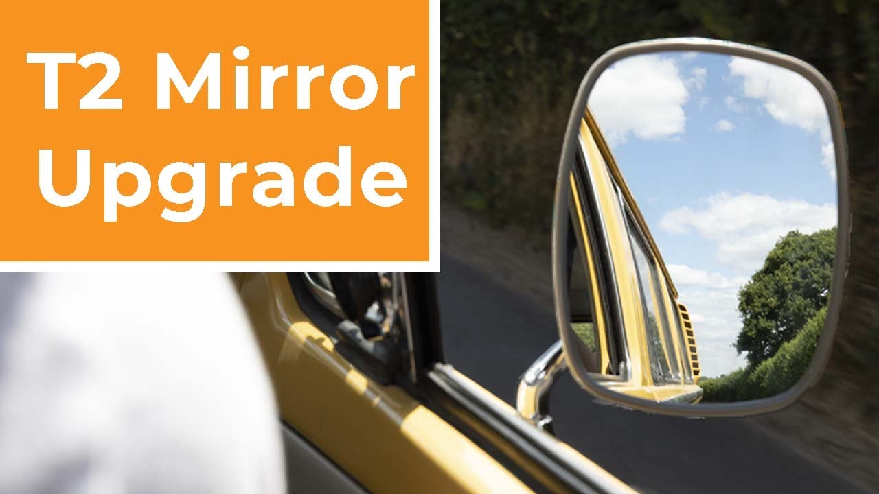 T2 Bay mirror upgrade - Auto Wares Convex Mirrors - YouTube