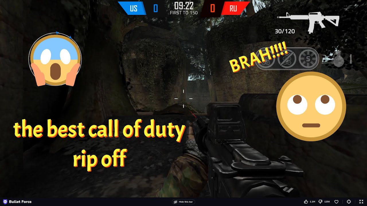 PLAYING STUPID CALL OF DUTY RIP OFFS - - YouTube