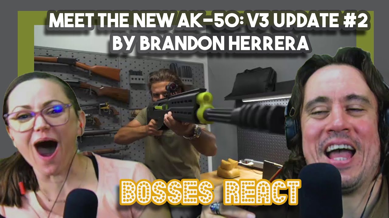 Meet The New AK-50: V3 Update #2 By Brandon Herrera | First Time ...