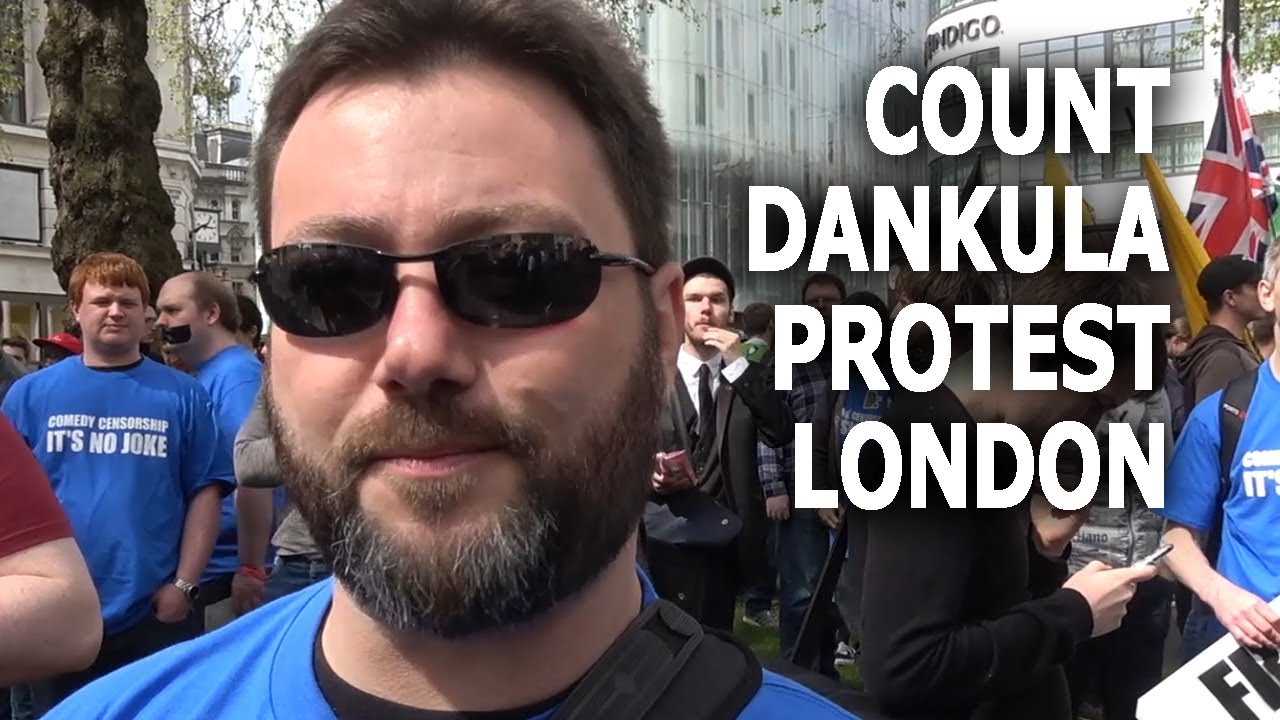 Count Dankula Protest London - YouTube