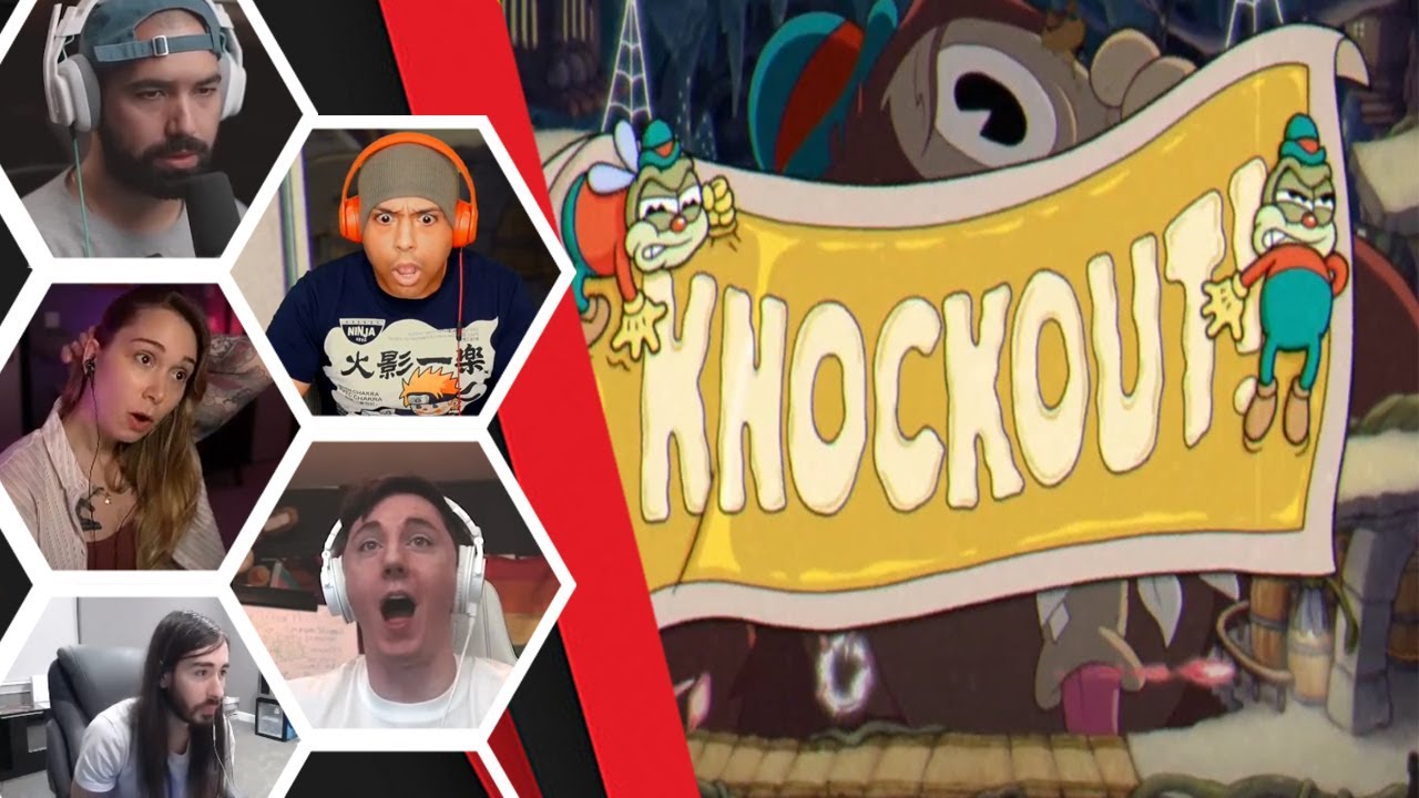 Lets Player's Reaction To The Fake Knockout Sign - Cuphead DLC - YouTube