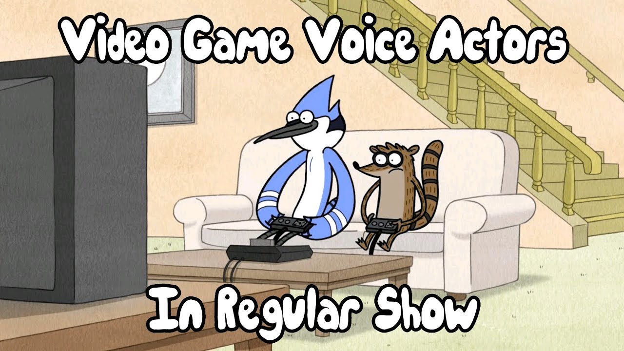 Video Game Voice Actors In Regular Show - YouTube