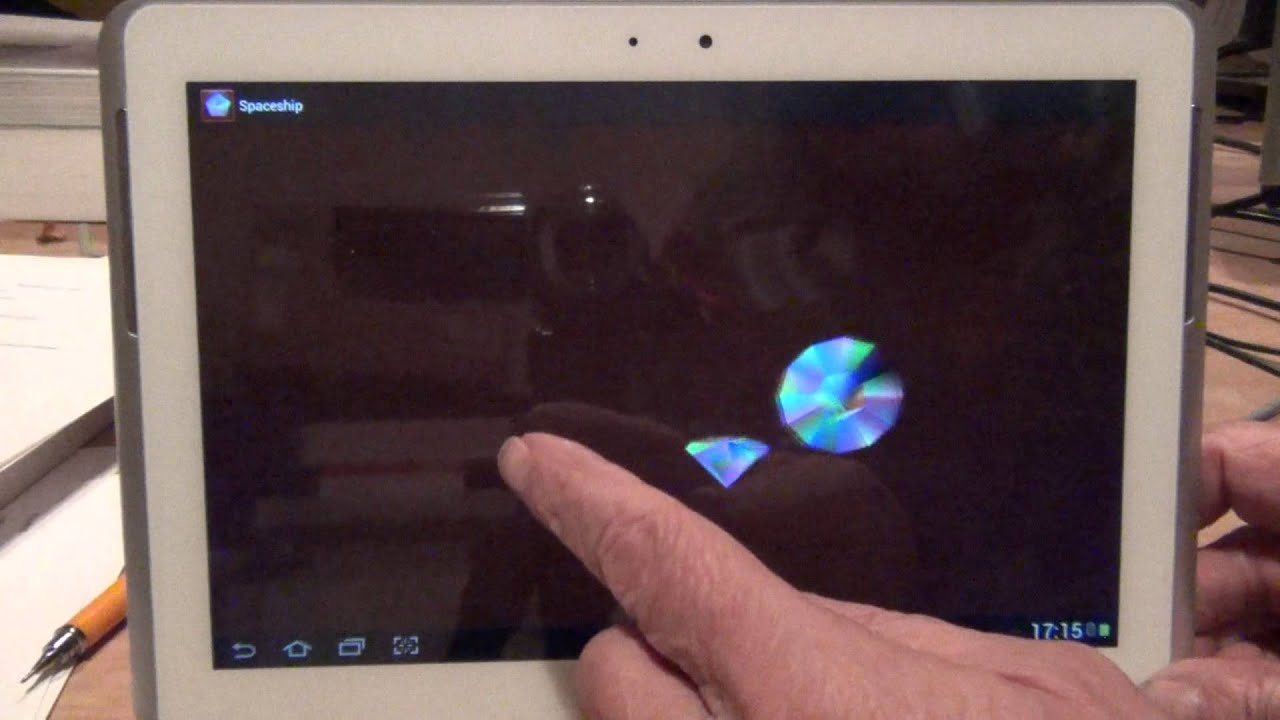 Android spaceship game for cell phones and tablets. - YouTube