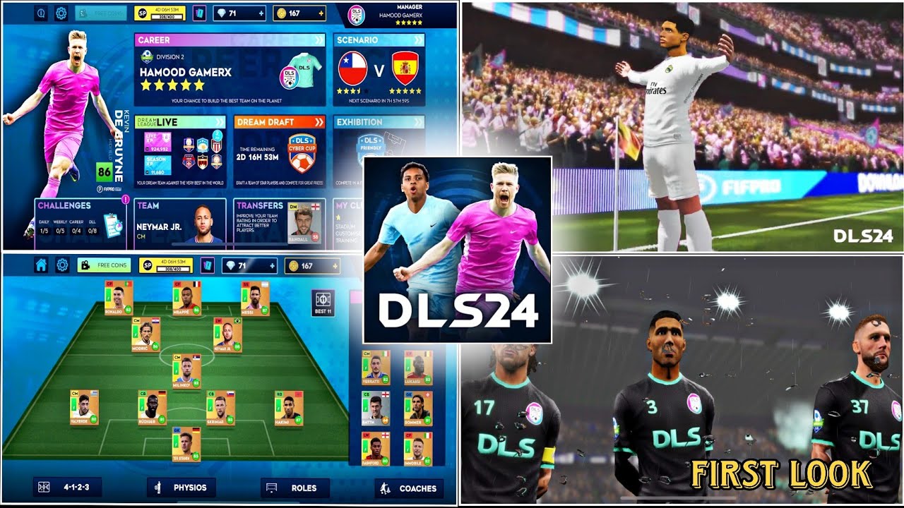 DLS 24 | FIRST LOOK🤩 | NEW AMAZING FEATURES🔥|Hamood Gamerx - YouTube