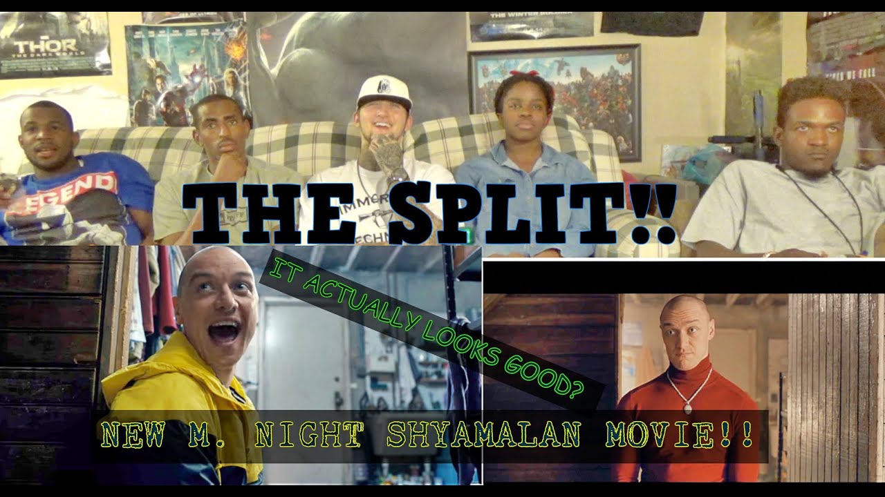 Split Trailer Reaction (New M. Night Shyamalan Movie!) - YouTube