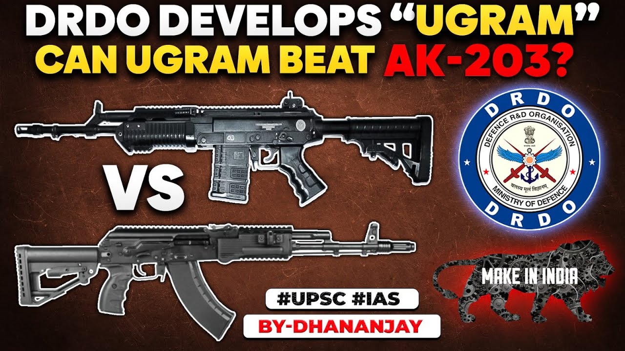 "UGRAM" Assault Rifle, Designed, Developed and Manufactured In India # ...