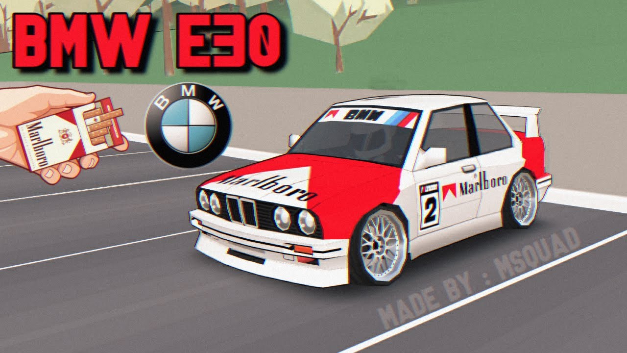 (CODE LIVERY) FOR BMW E30 MARLBORO || FR LEGENDS - YouTube
