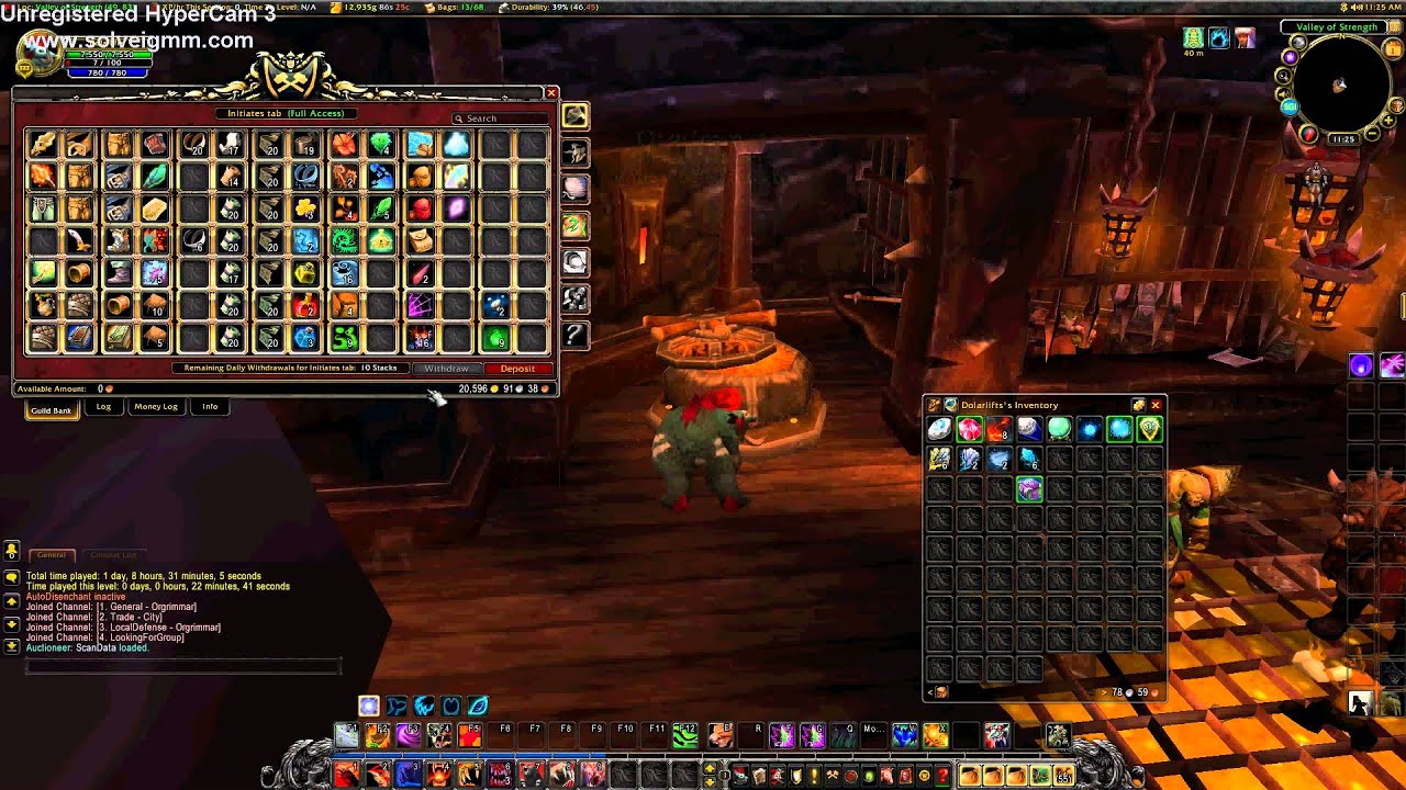 World Of Warcraft Gold Guild Glitch (remake) - YouTube
