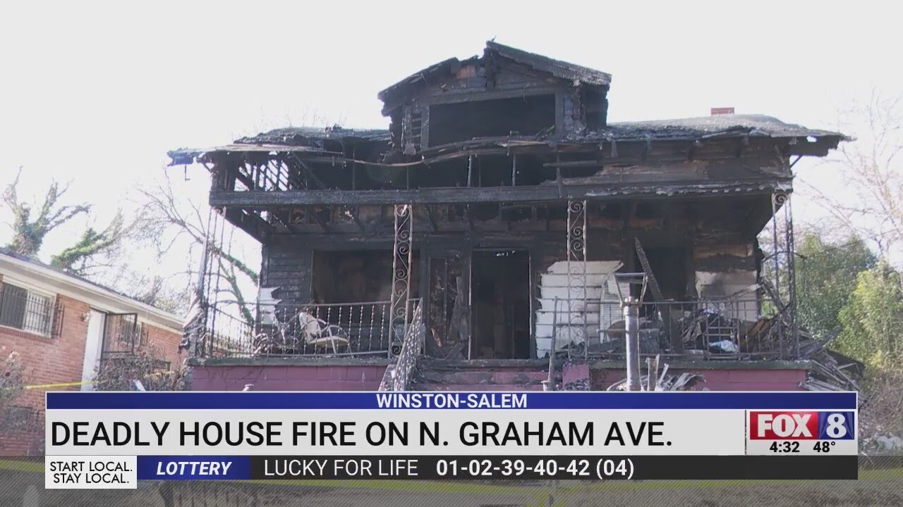 2 dead after house fire on North Graham Avenue in Winston-Salem, fire ...