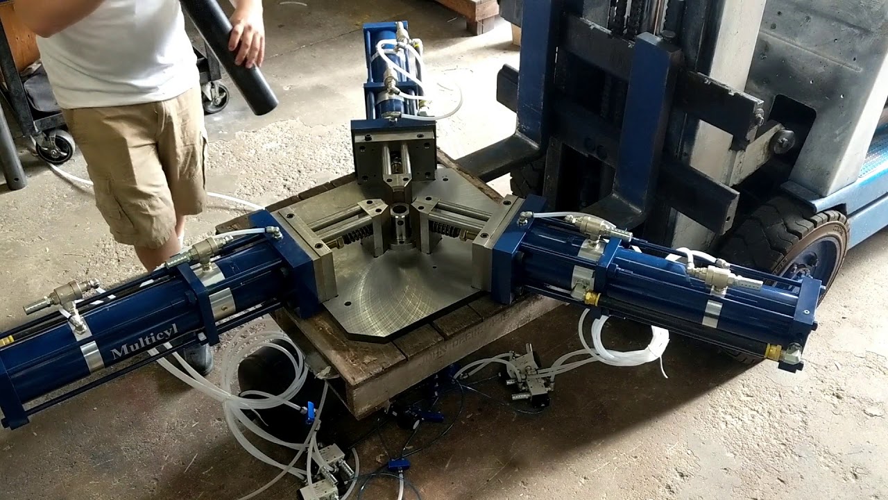 60 Ton Multicyl Mandrel Tube Punching Machine1 - YouTube