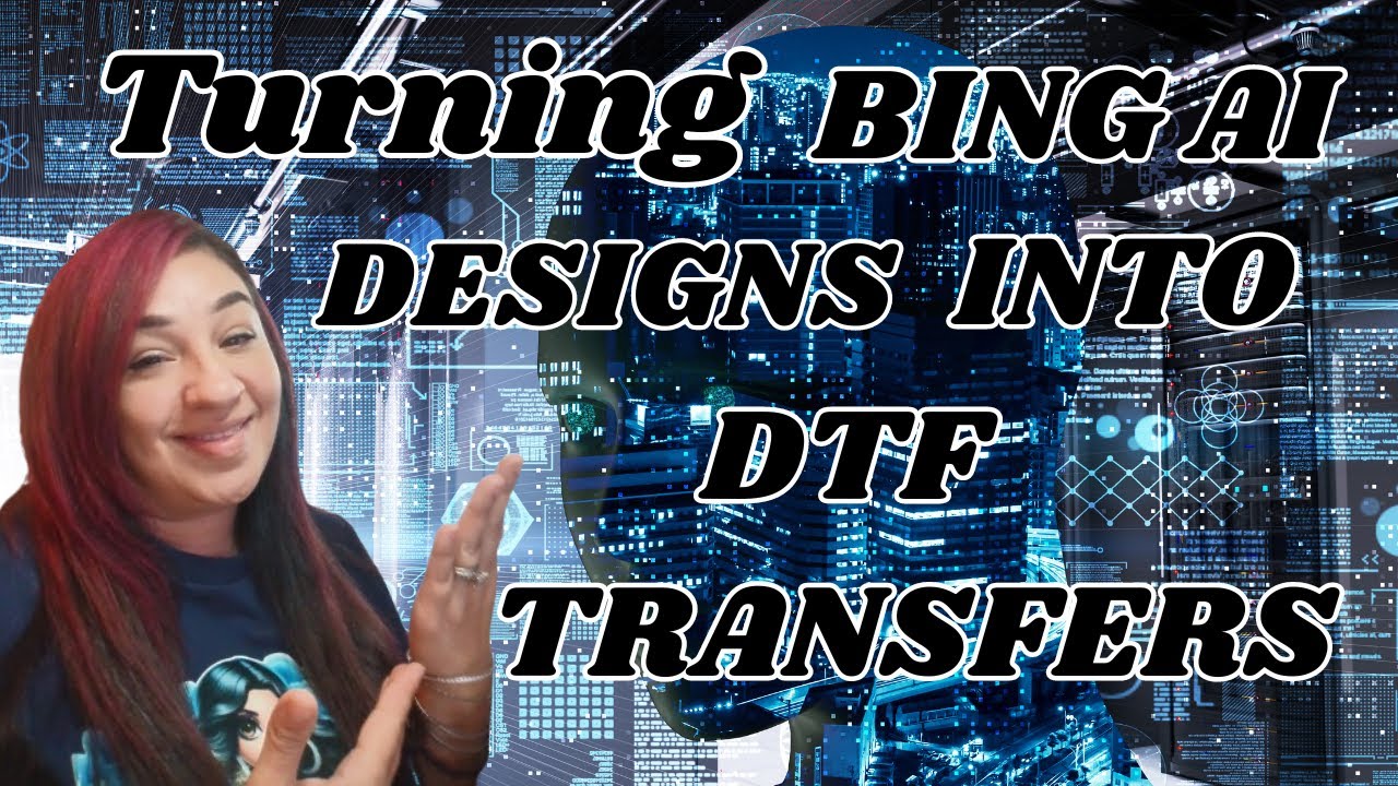 Turning AI Designs into DTF Transfers - YouTube