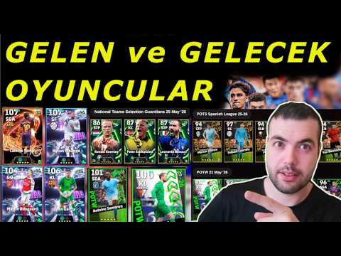 GELEN ve GELECEK OYUNCULAR | SEVİYELER İLE ÖZELLİKLERİ (eFootball 2026 Mobile)