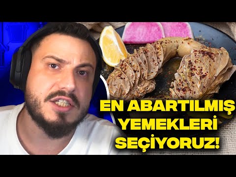 EN ABARTILMIŞ YEMEKLERİ SEÇİYORUZ! (ŞIRDAN VS KELLE PAÇA ÇORBASI)