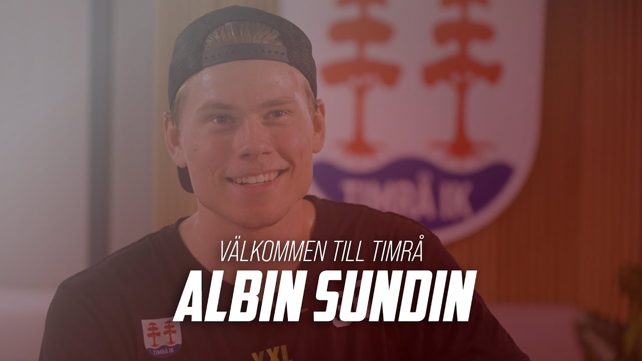 "Jag vill vara en back som man kan lita på..." - Välkommen Albin Sundin ...