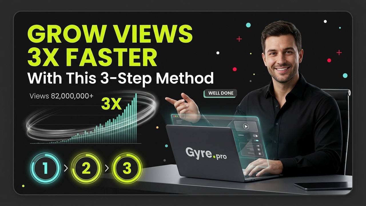 How to Grow Your Views in 3 Easy Steps! - YouTube