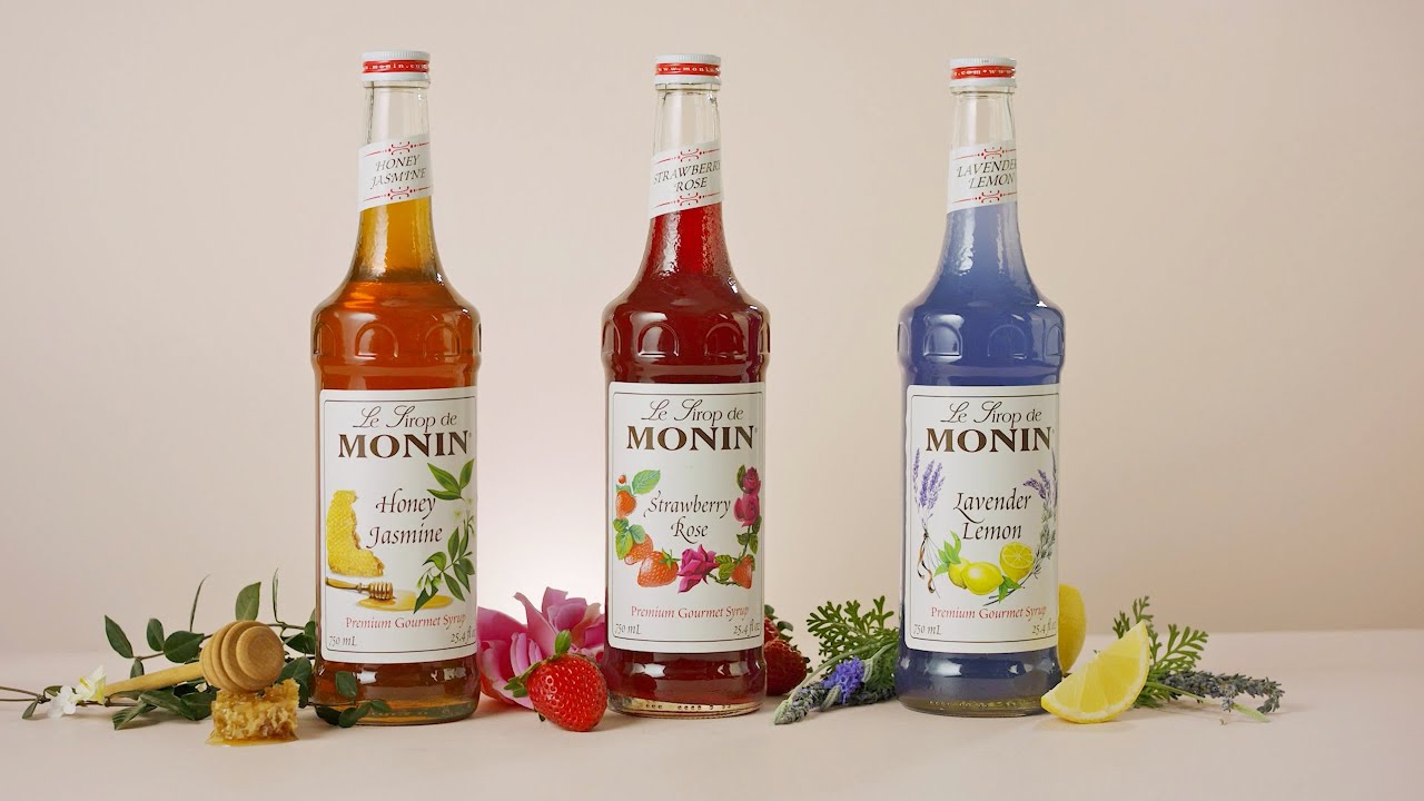 NEW! Monin Floral Blends (USA) - YouTube