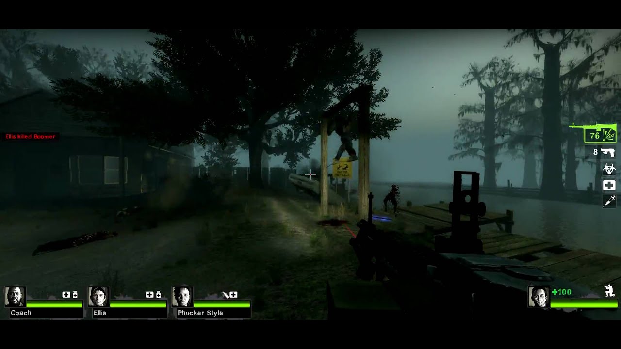 Left 4 Dead 2 army of 2 M60's - YouTube
