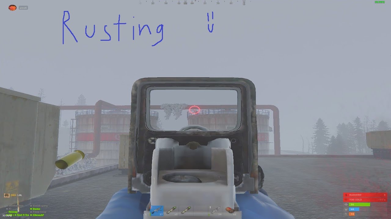 RUSTING ON RUST PLAYERS! - YouTube