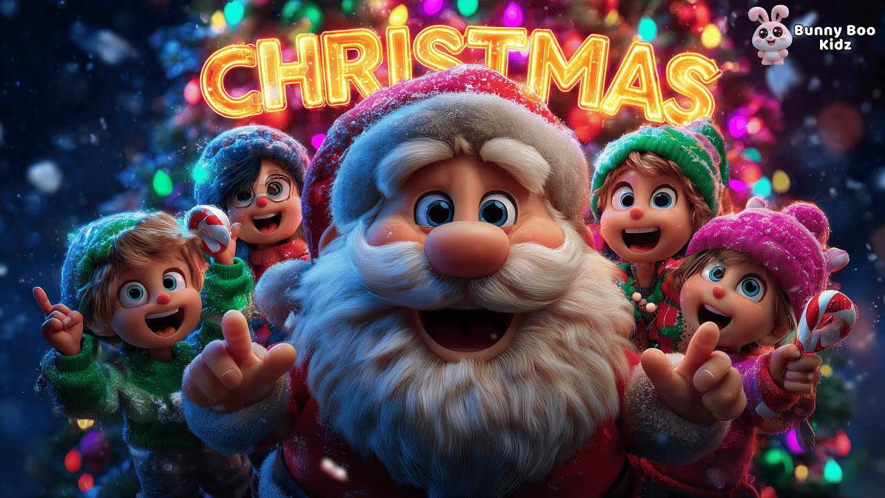 Magical Christmas Song for Kids 🎅 | Santa, Snow & Fun! - YouTube