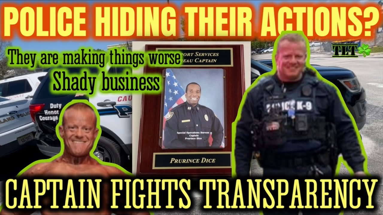 Police Department REFUSES Transparency to Hide Police Misconduct. - YouTube