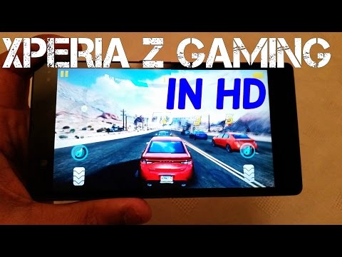 Sony Xperia Z GAMING IN HD