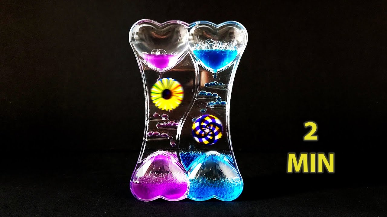The Most Satisfying 2 Minute Timer You’ll Watch Today (ASMR hourglass ...