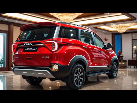 2025 Tata Winger 12-Seater Red | Full Review, Features & Specs | सबसे ...