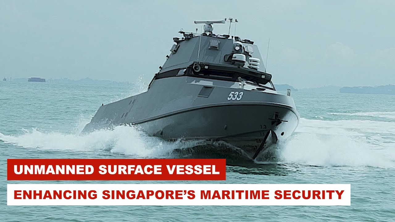 SG Budget 2021: Maritime Security Unmanned Surface Vessels - YouTube
