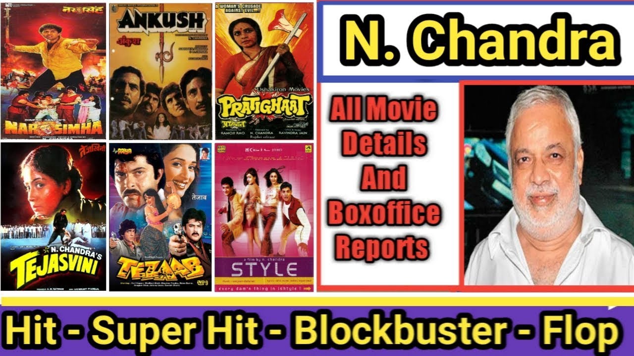 Director N Chandra Box Office Collection Analysis Hit And Flop ...