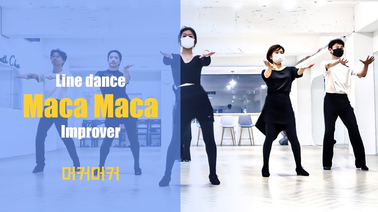 Maca Maca Line dance by Shane McKeever & Adam Åstmar 라인일기 - YouTube