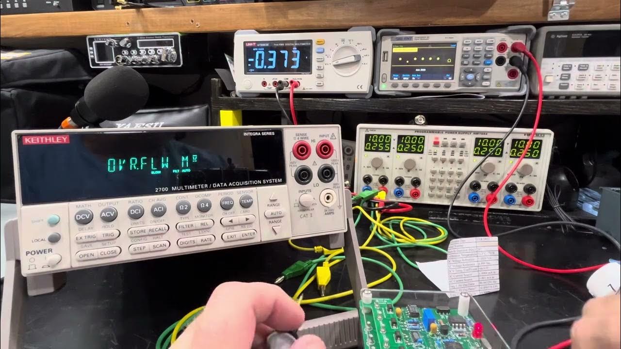 KEITHLEY 2700 - YouTube