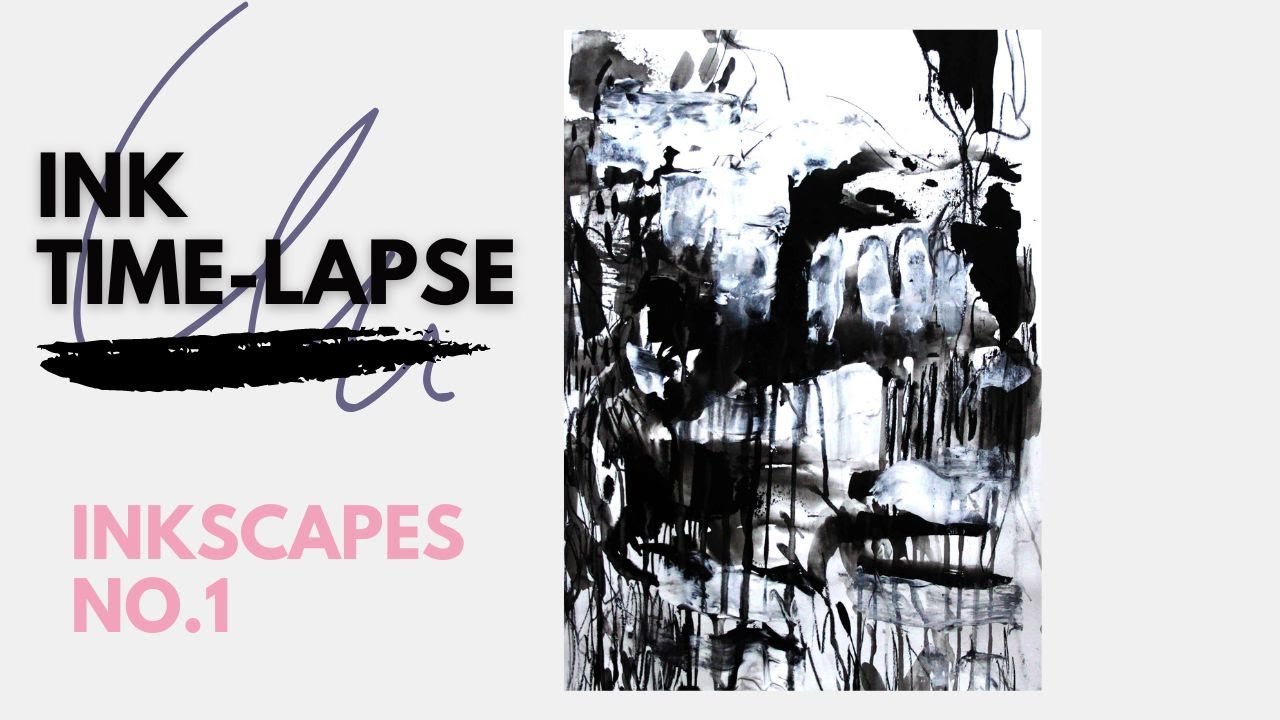 INK TIME-LAPSE 2023 | INKSCAPES NO.1 | Dana Krystle (Mountain Caves) - YouTube