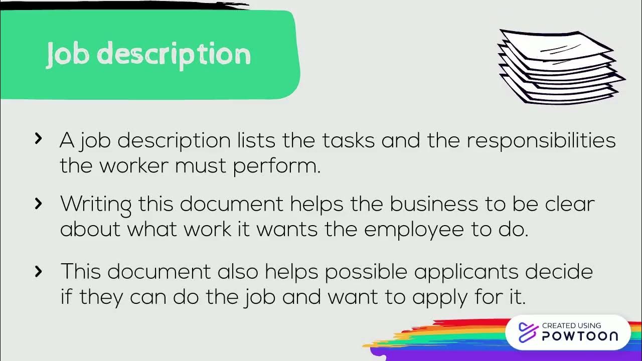 Lesson 8 - Recruitment documentation - YouTube