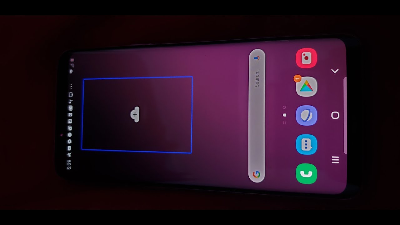 Blue squares on your phone screen wont let me do anything (how to fix ...