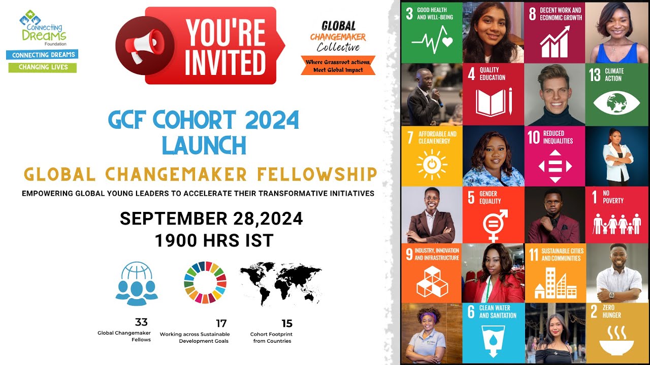 Global Changemaker Fellowship Launch - Cohort 2024 - YouTube