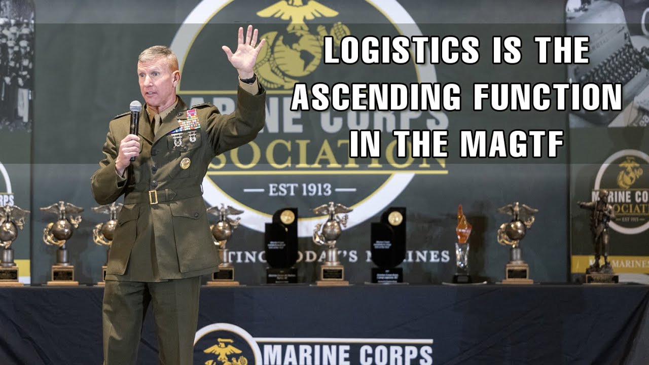 General Smith, ACMC, Talks Logisticians in the Corps - YouTube
