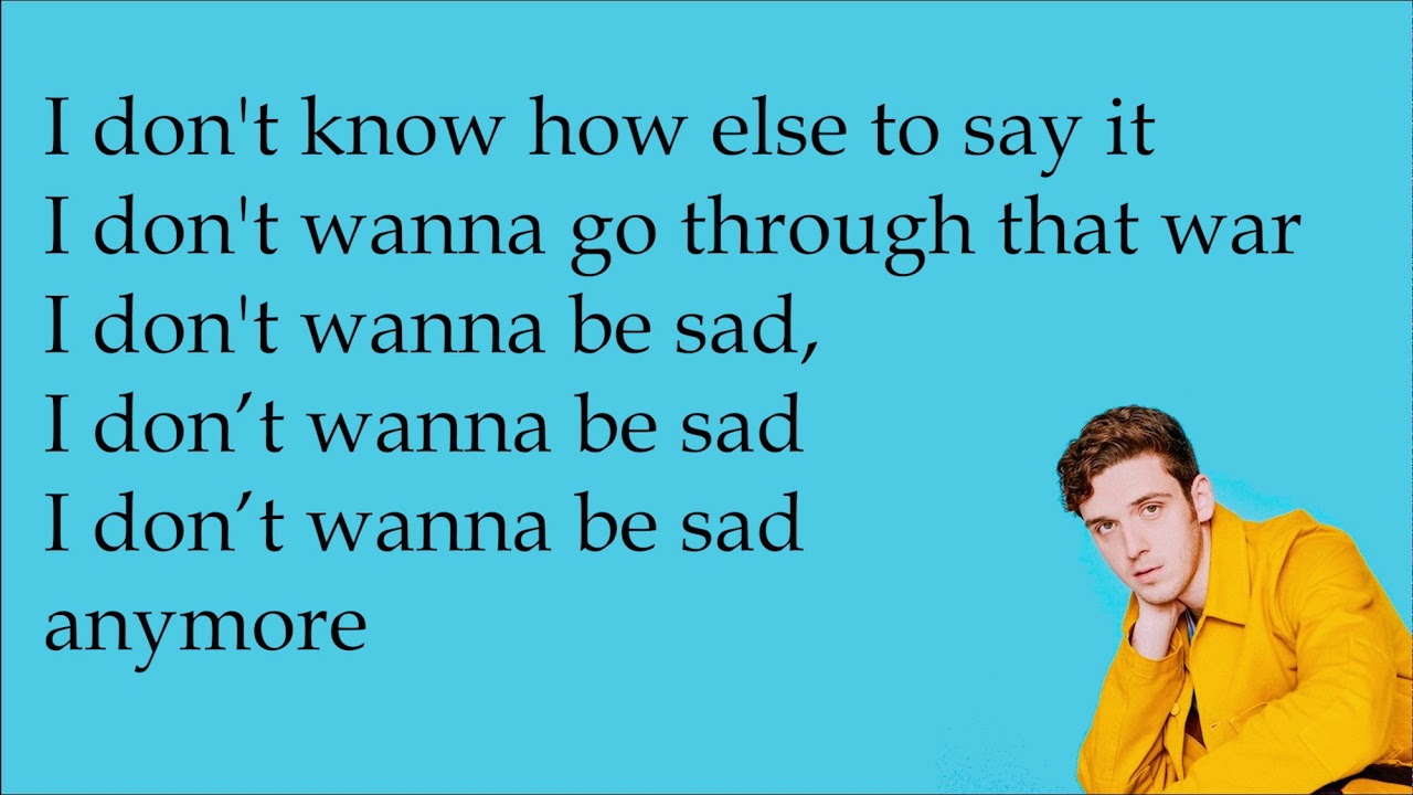 Sad Forever - Lauv (Lyrics Video) - YouTube