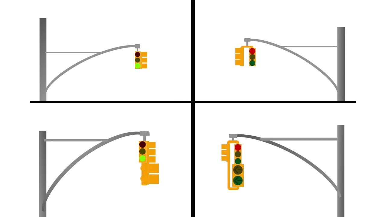 Traffic Light animation Series Part 36: New York City Style ...