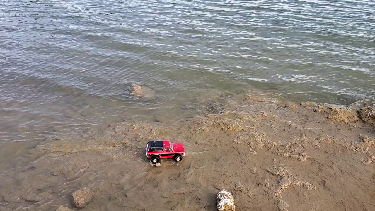 Lake McConaughy RC Crawling. - YouTube