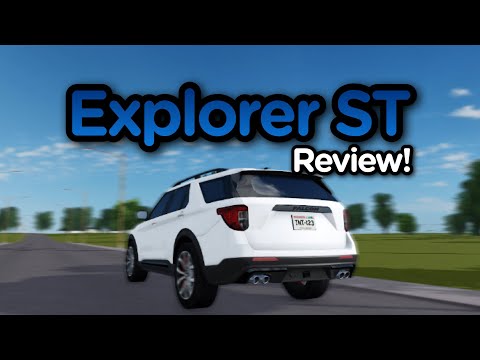 Ford Explorer ST Review! - Roblox Greenville - YouTube