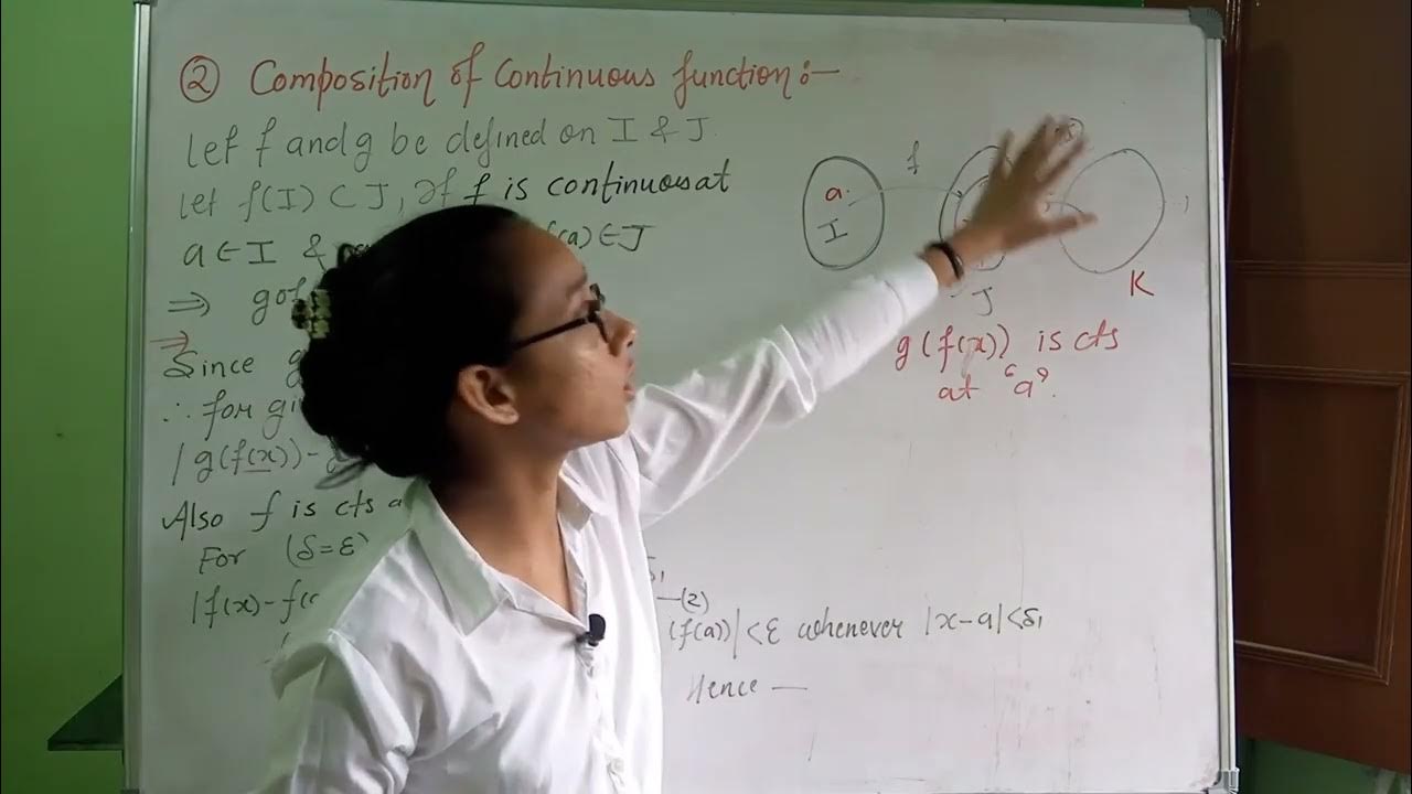 Theorems on continuity | Continuity & Discontinuity - YouTube