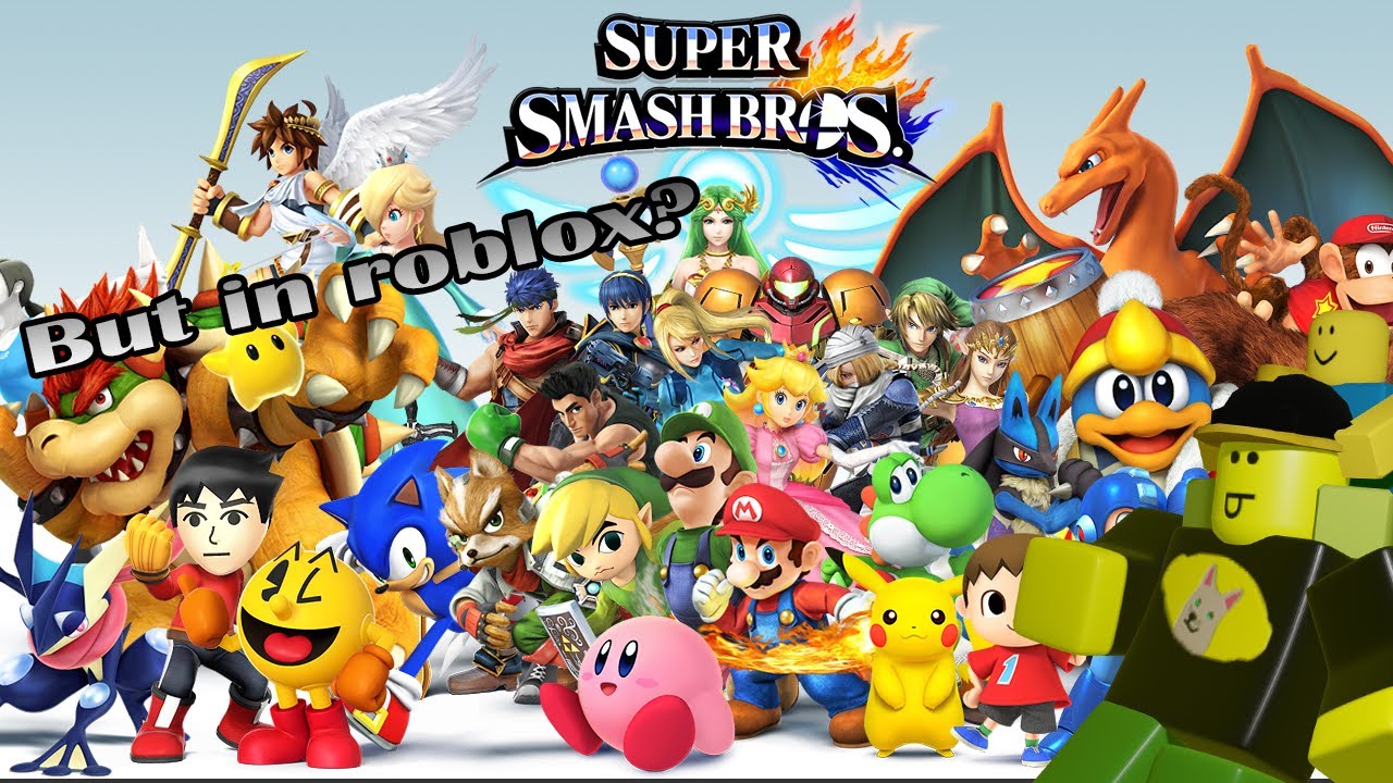 Smash bros but in roblox??? - YouTube