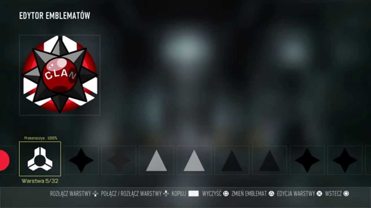 CoD AW Emblems Tutorial Logo Clan - YouTube