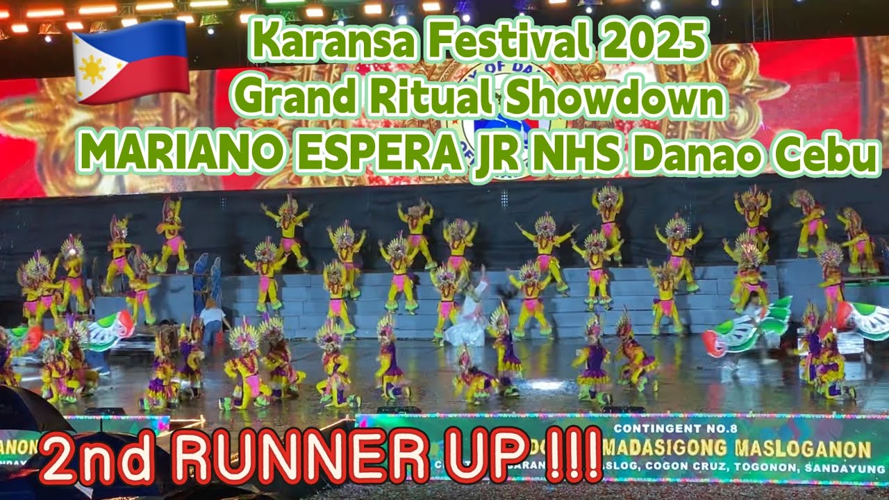 Karansa Festival 2025 Masloganon 2nd R.U. WINNER Ritual Showdown DANAO ...