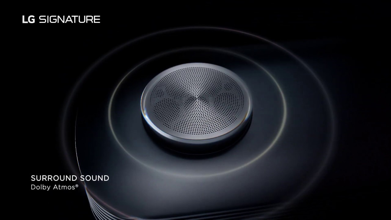 LG SIGNATURE OLED TV W - Powerful, moving audio flowing all around you ...