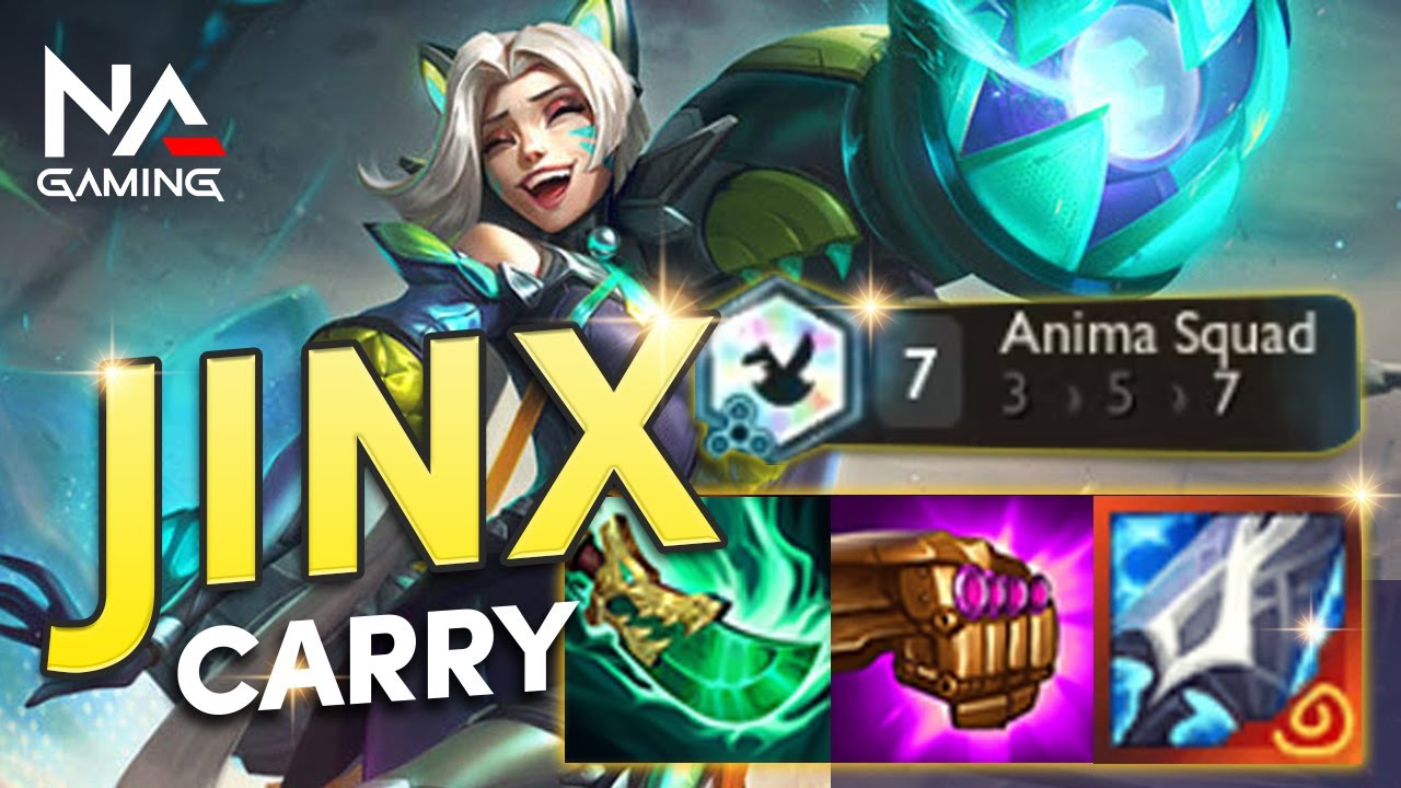 JİNX TAŞIYAMAZ SANDIM YANILMIŞIM! | 3 LEVEL JINX CARRY ! LoL Taktik ...