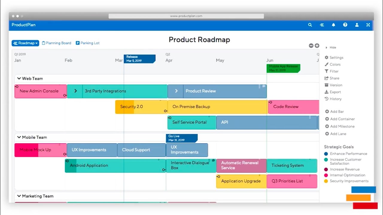 ProductPlan Demo and Product Tour - YouTube